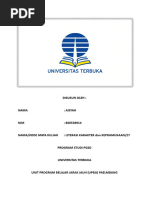 Contoh Cover Tugas Tutorial UT | PDF