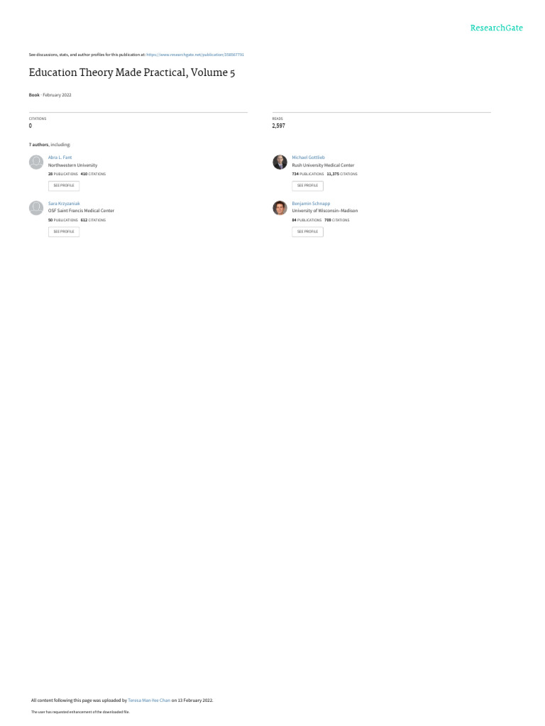 Etmp5 Full | PDF | Teachers | Learning