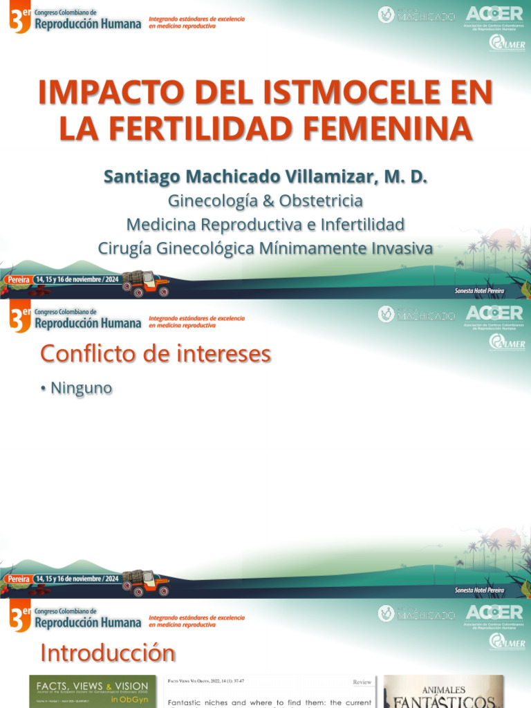 Impacto del Istmocele en Fertilidad Femenina | PDF | El embarazo | Útero