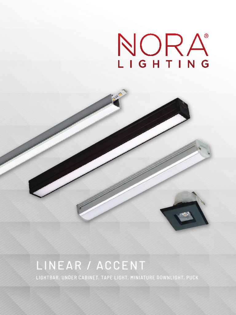 Linear Accent Catalog | PDF | Electrical Connector | Lighting