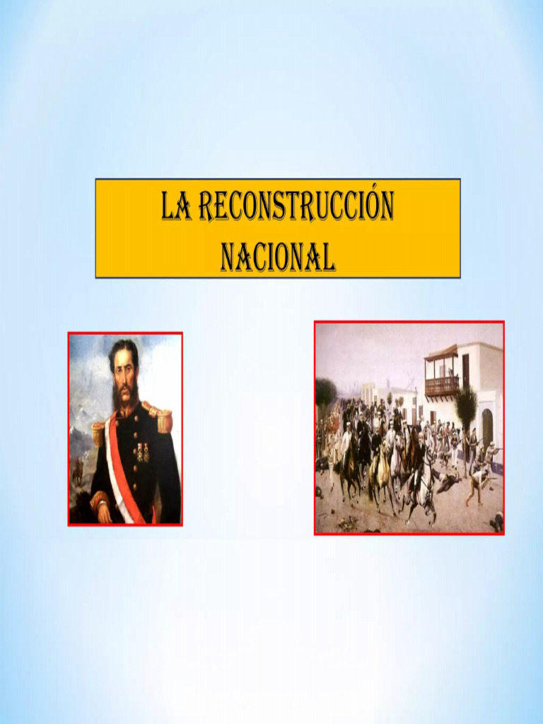 Reconstruccion Nacional | PDF