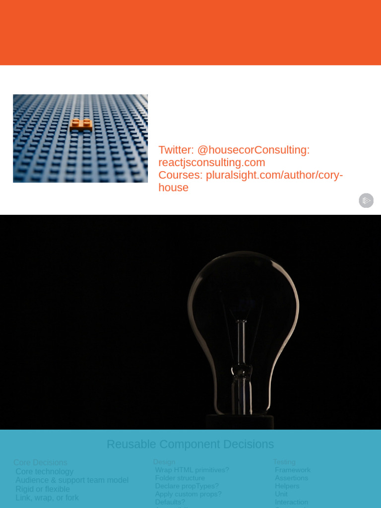 Building Reusable Components That Are Actually Resuable | PDF | Library (Computing) | Software ...
