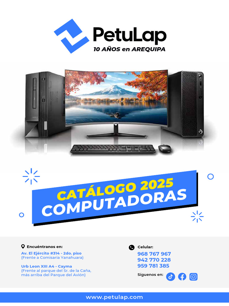 Catalogo PC de Escritorio-1 | PDF | Electrónica | Ingenieria Eléctrica