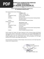 Surat Penunjukan PLh Kepala Sekolah | PDF