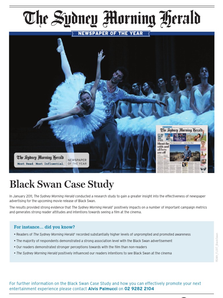 Black Swan Case Study Flyer | PDF
