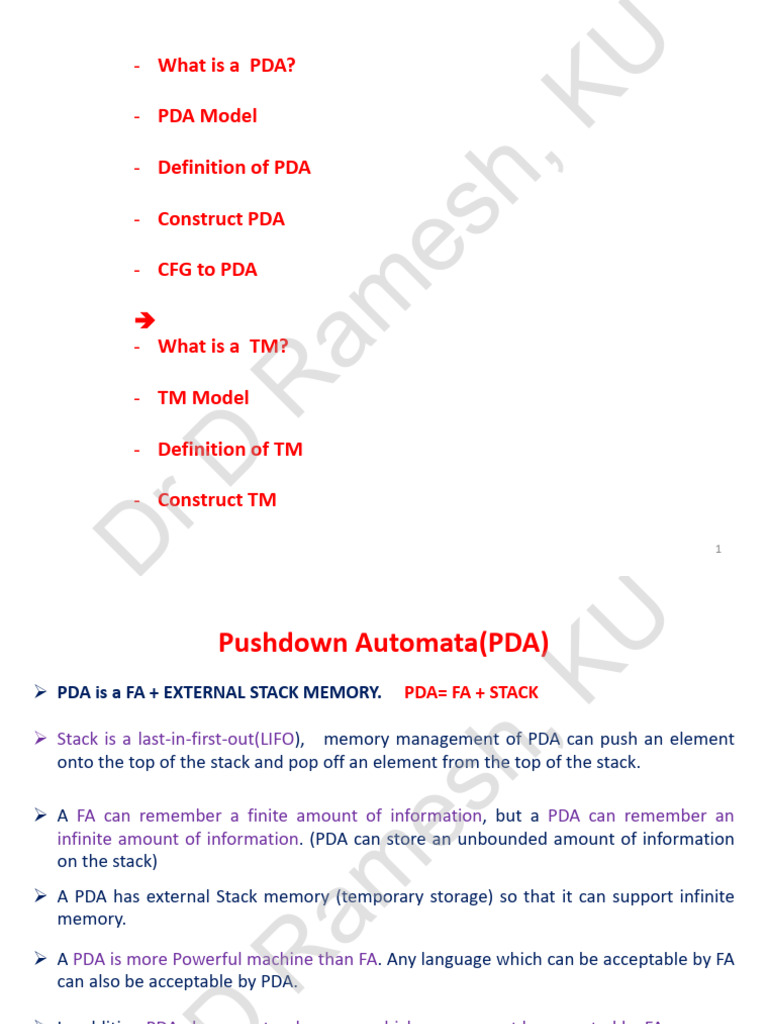 ATFL_TOC_UNIT_3 | PDF | Computing | Applied Mathematics