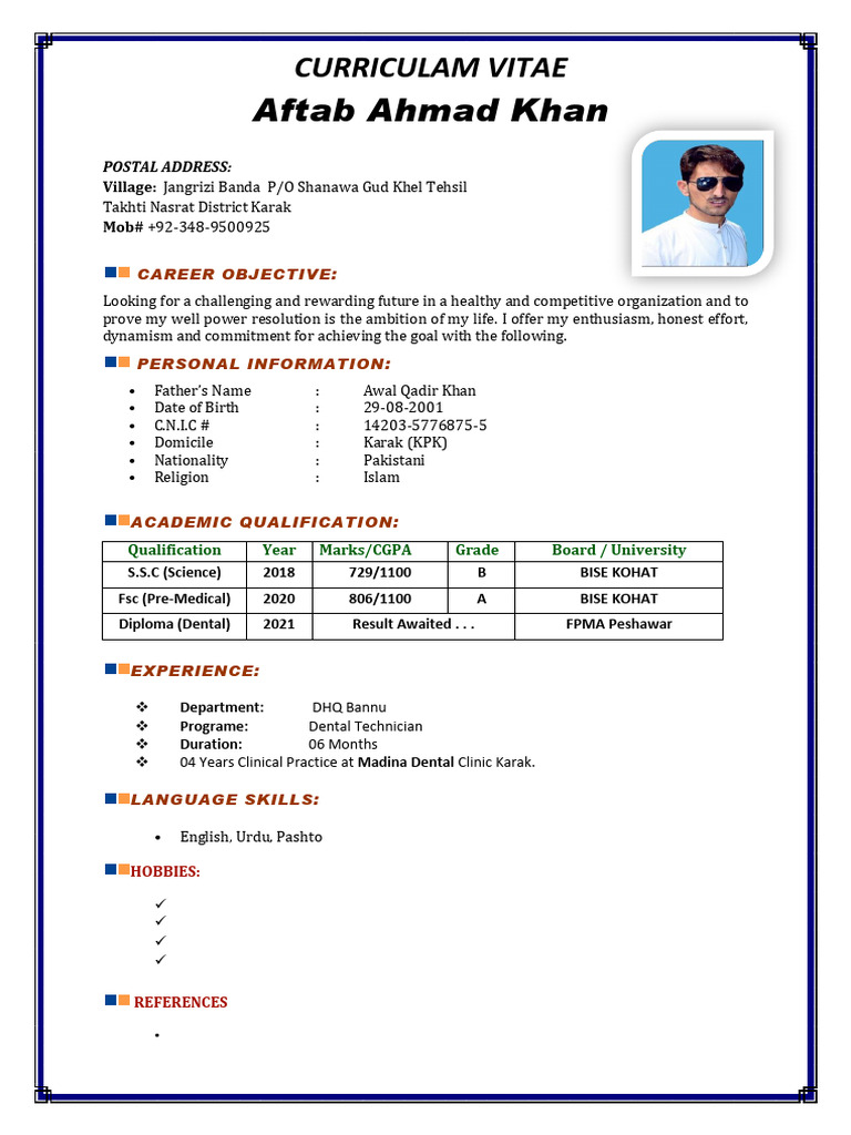 Aftab Ahmad Khan | PDF