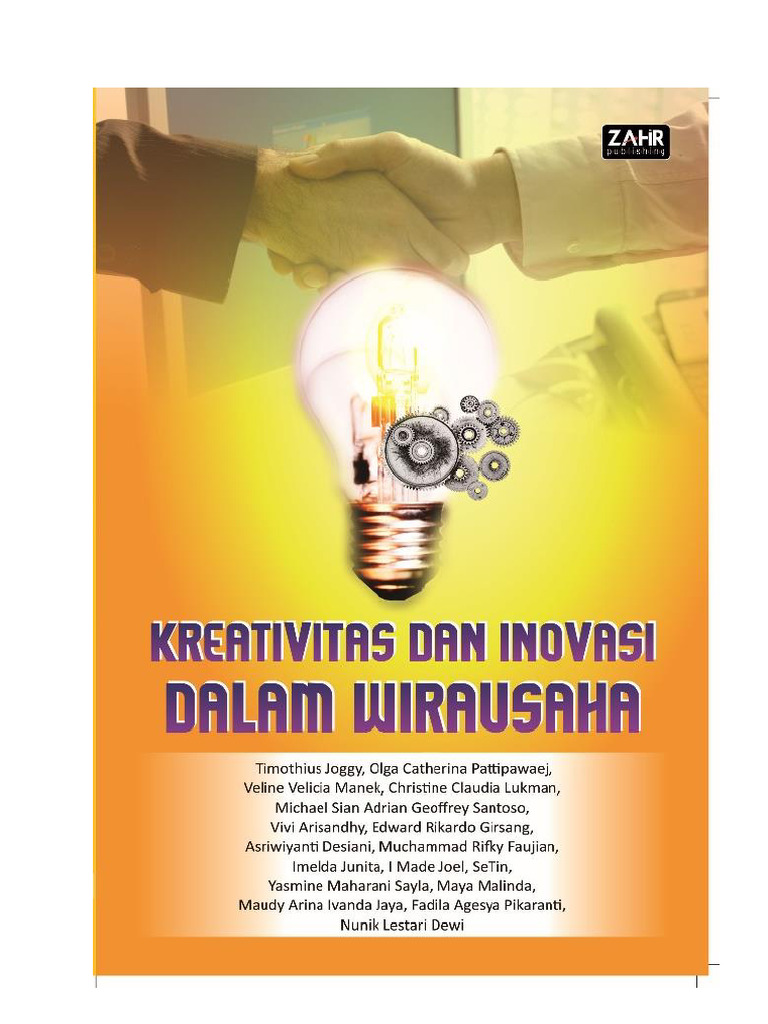 Kreativitas dan Inovasi Wirausaha | PDF