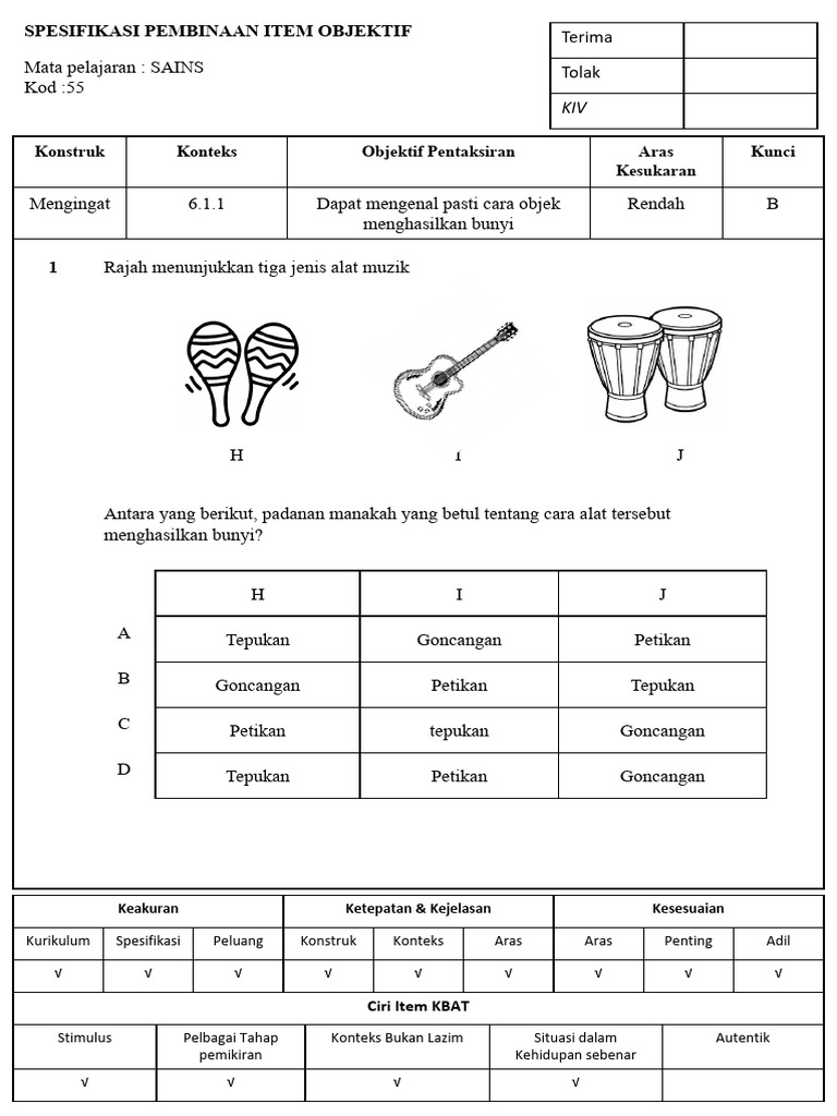 Jsi Tahun 4 Uasa 2025 | PDF