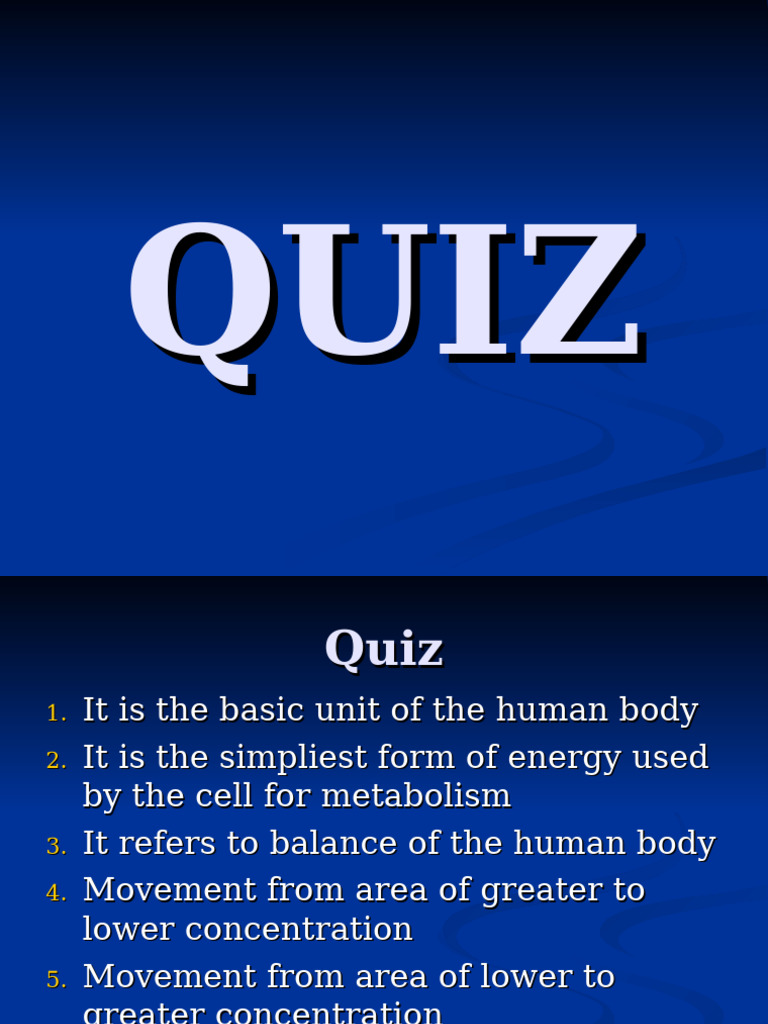 Week 2 - Session 1 - Introduction of The Human Body | PDF | Anatomical ...