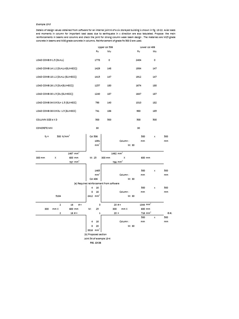 Typical Joint Telegram | PDF | Beam (Structure) | Structural Engineering