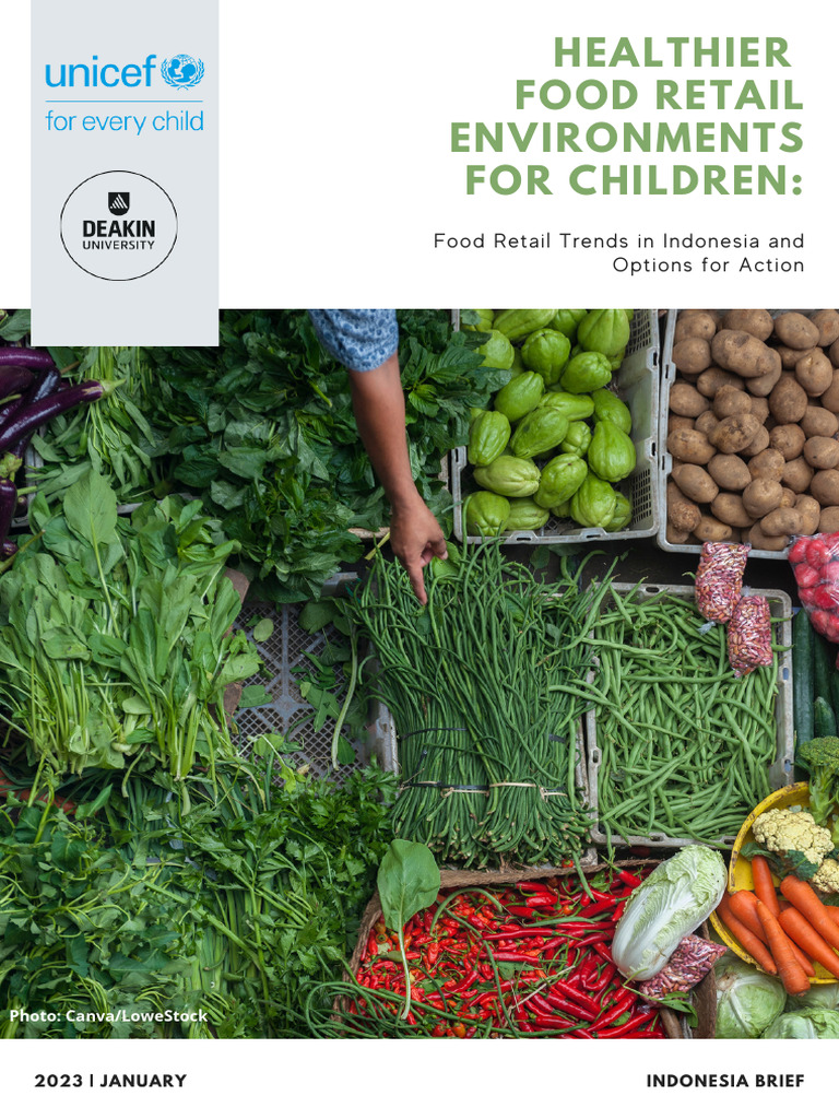 Healthier Food Retail for Children in Indonesia | PDF | Grocery Store ...