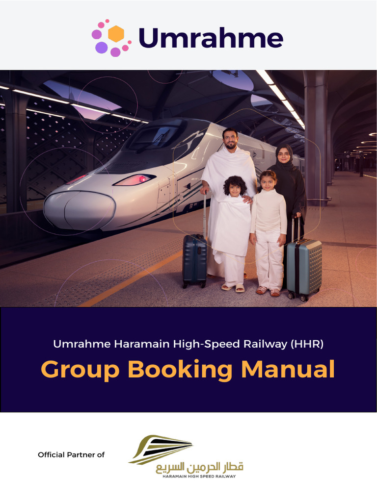 Haramain Train Group Booking Guide | PDF | Credit Card | Receipt