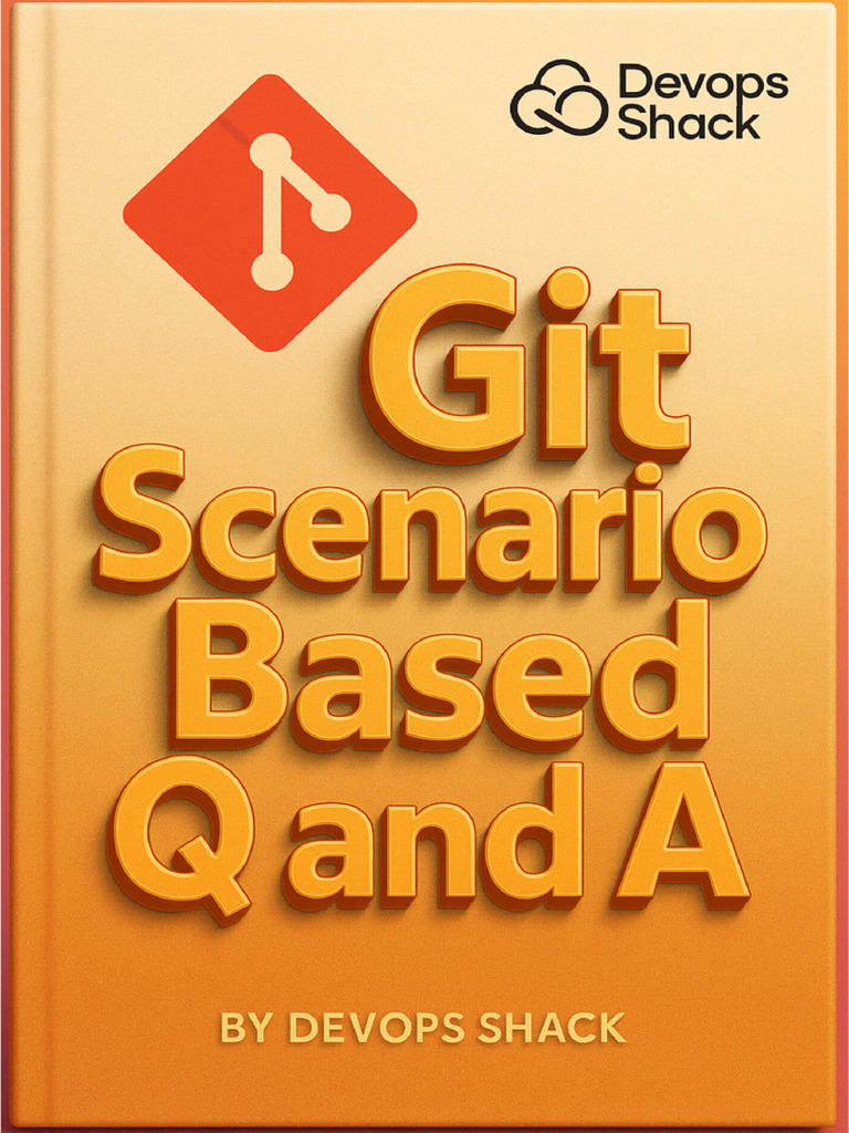 DevOps Shack - 200 Git Scenario-Based Q&A | PDF | Computer File | Computing