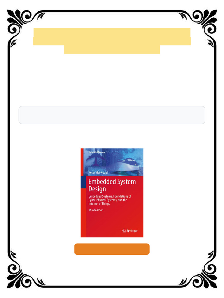 Embedded System Design : Embedded Systems, Foundations of Cyber ...