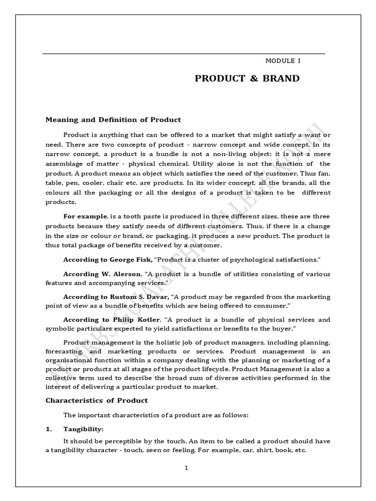 Understanding Product and Brand Management | PDF | Brand | Marketing