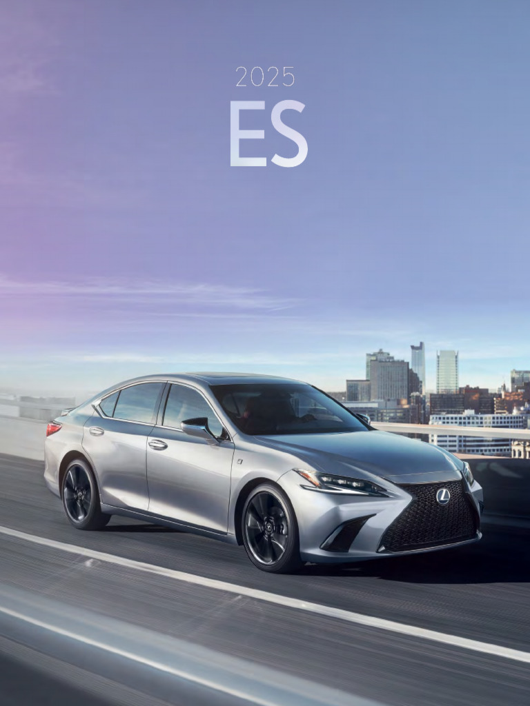 MY25 Lexus ES ESh Brochure | PDF | Automotive Technologies | Vehicle ...