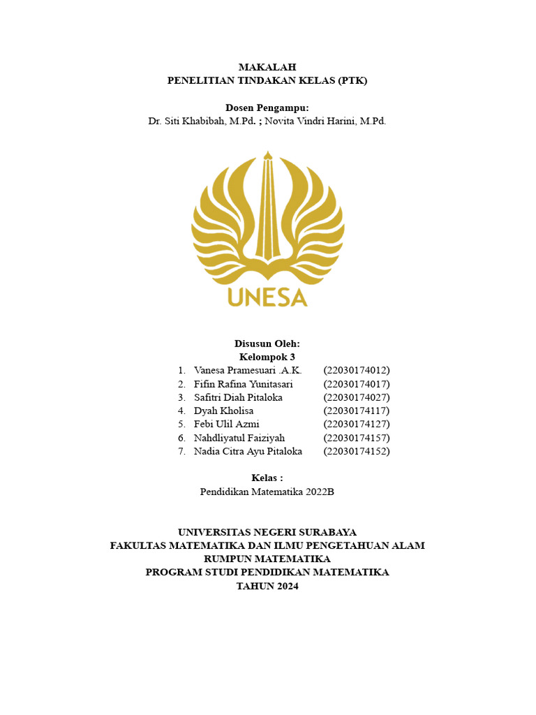 Kel.3 Makalah PTK | PDF