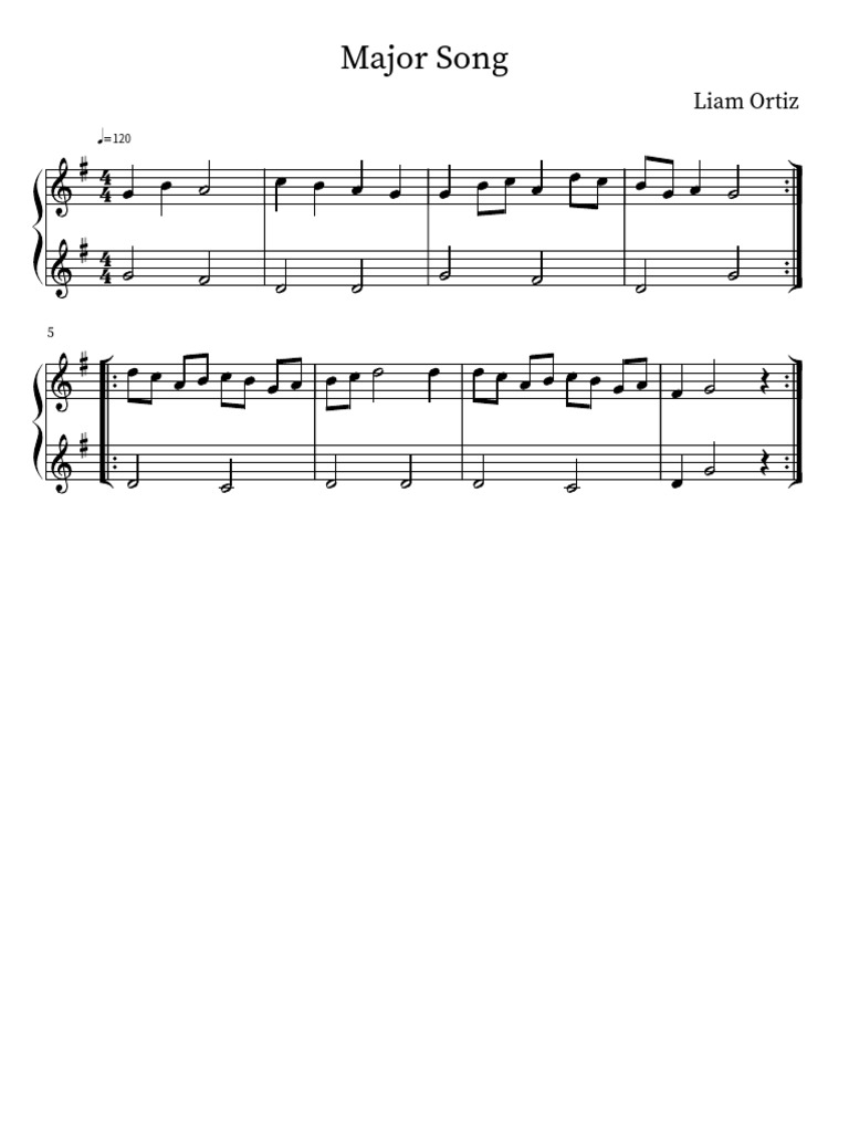 Major Song | PDF