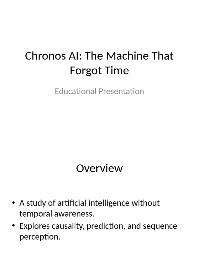 Chronos AI | PDF