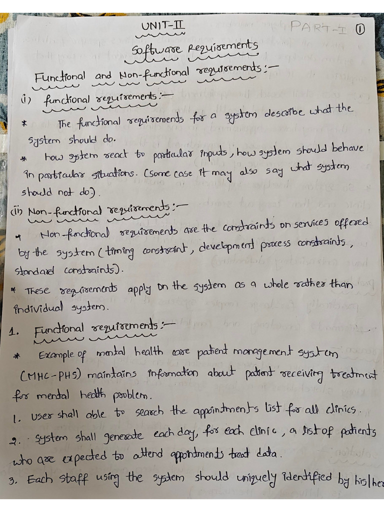 SE 2nd Unit Full Handwriting Notes | PDF