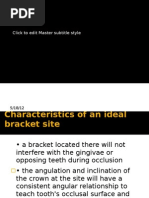 Damon Torque and Bracket Placement Guide | PDF | Dentistry Branches ...