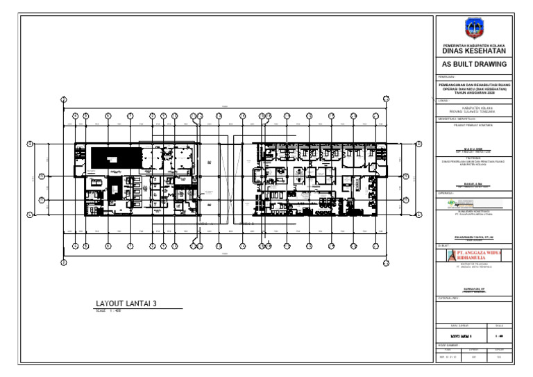01. 01. 01 Layout Denah Lt.03 | PDF