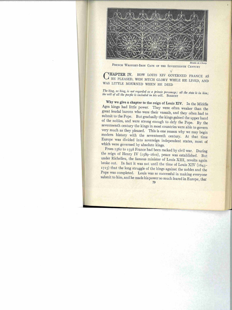 Becker Absolutism Chapter | PDF