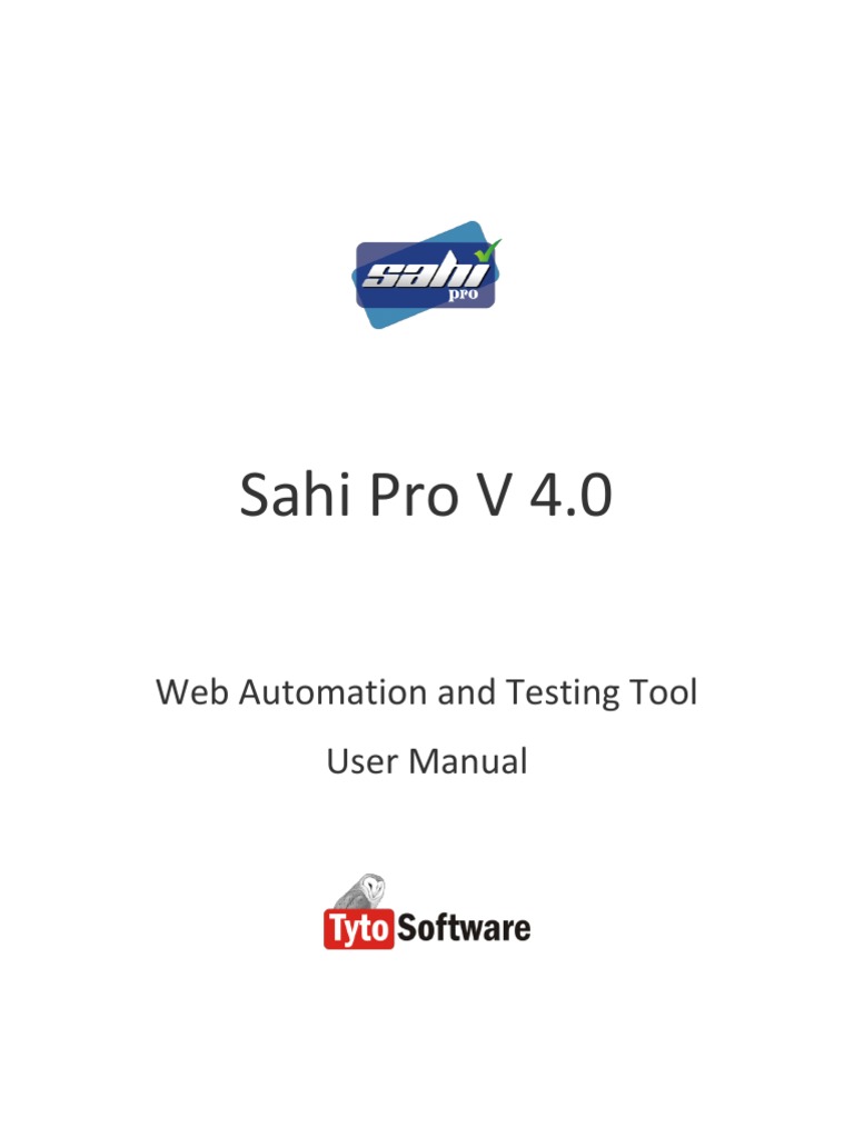 Sahi | PDF | Java Script | Web Browser