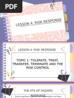 Understanding the 4Ts of Risk Management | PDF | Risk | Risk Management