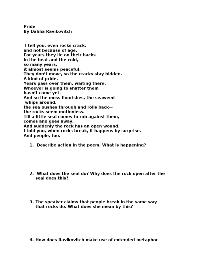 Pride With Questions | PDF