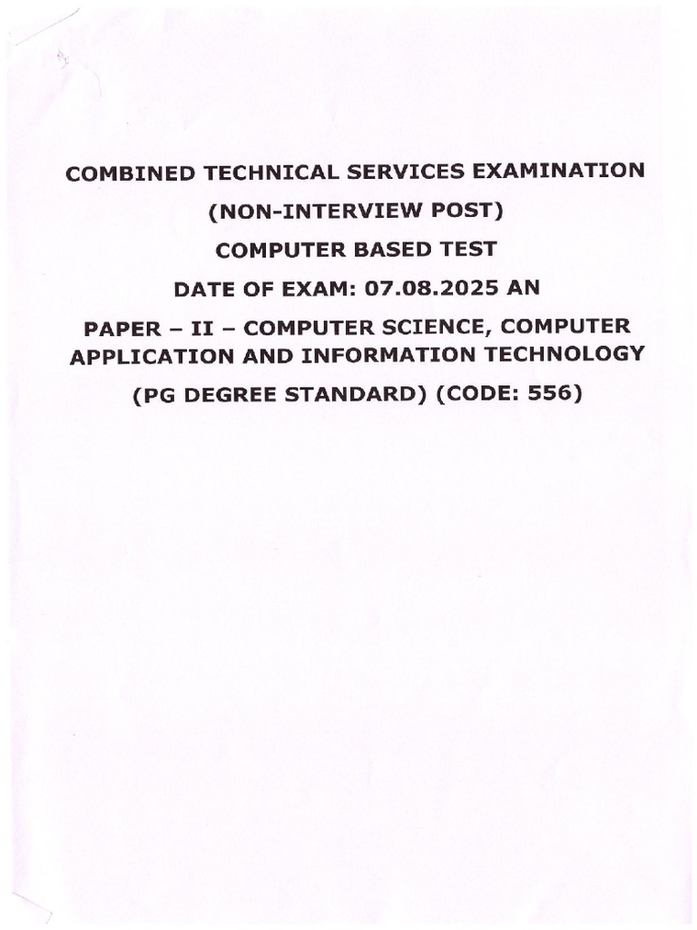 556 Comp Sci Comp App IT Opt | PDF