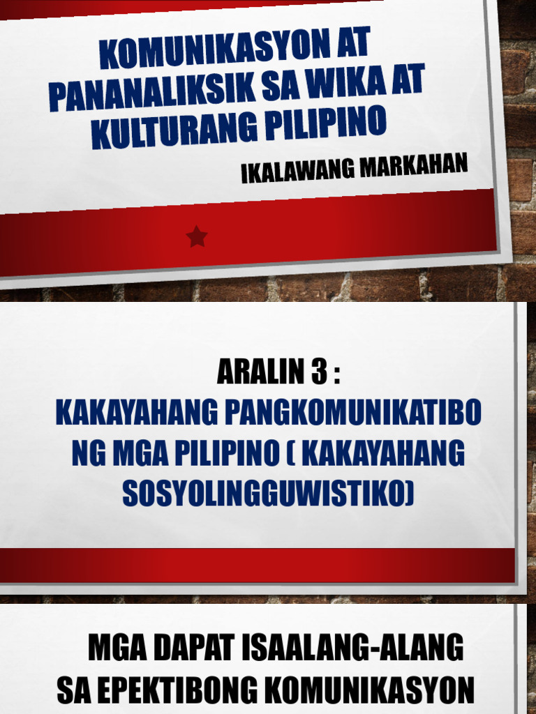 KPWKP 2nd Quarter Lesson 3 | PDF