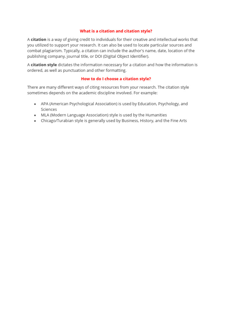 MLA and APA Citations | PDF | Citation | Apa Style