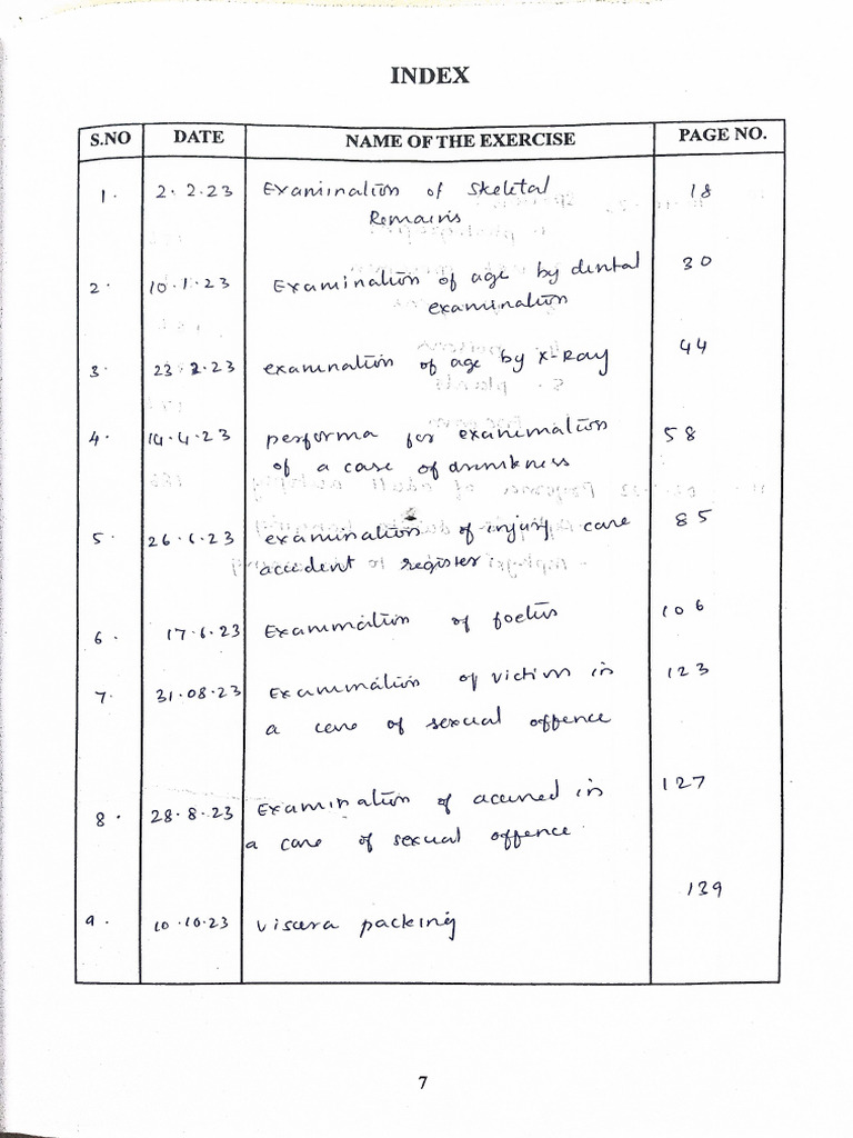 Forensic Medicine Record 2 | PDF