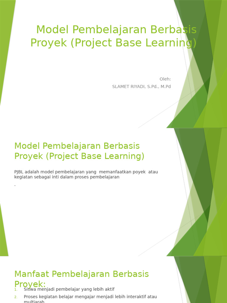 Metode PJBL | PDF