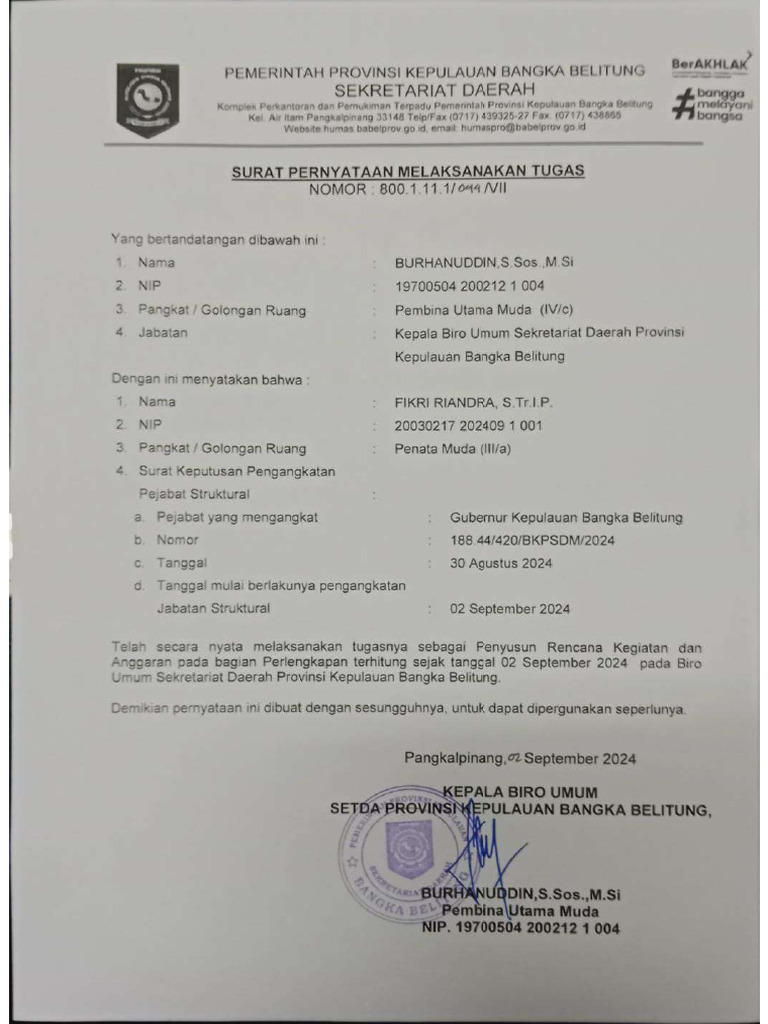 SPMT Fikri Riandra | PDF