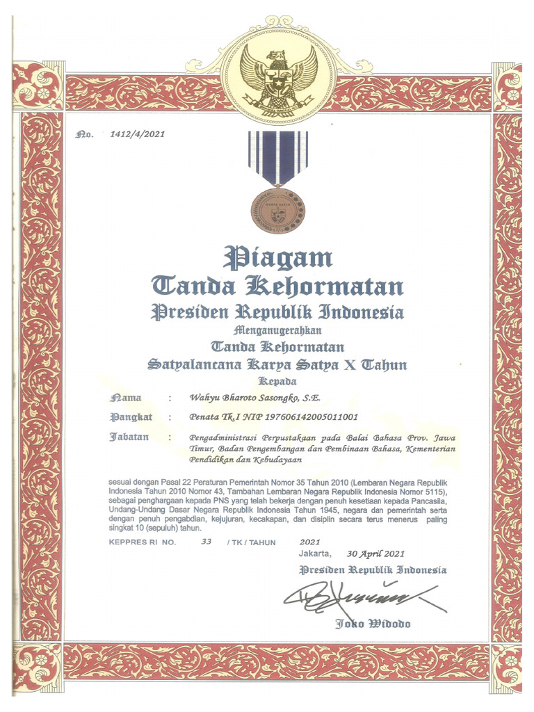 Piagam | PDF