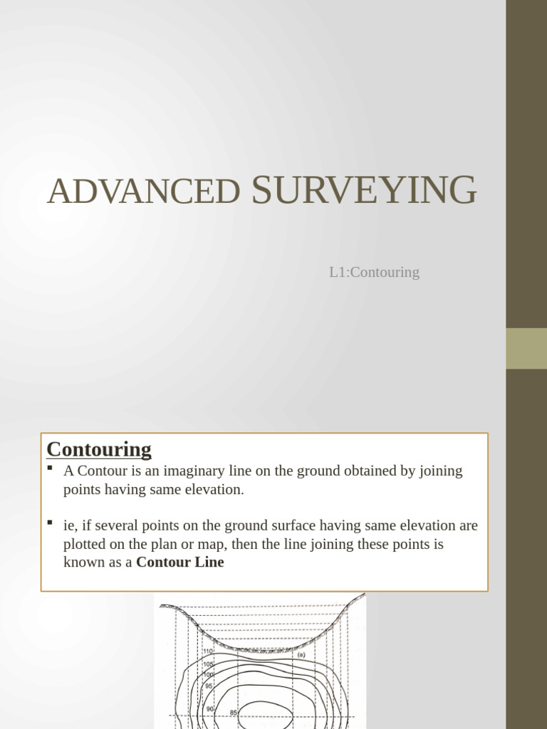 Contouring | PDF | Contour Line | Surveying