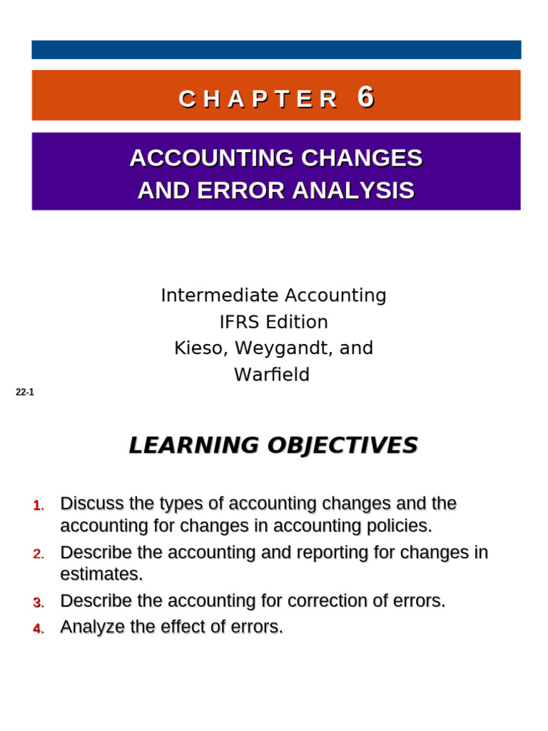 Chapter 6 Accounting Changes and ... | PDF | Depreciation | Book Value