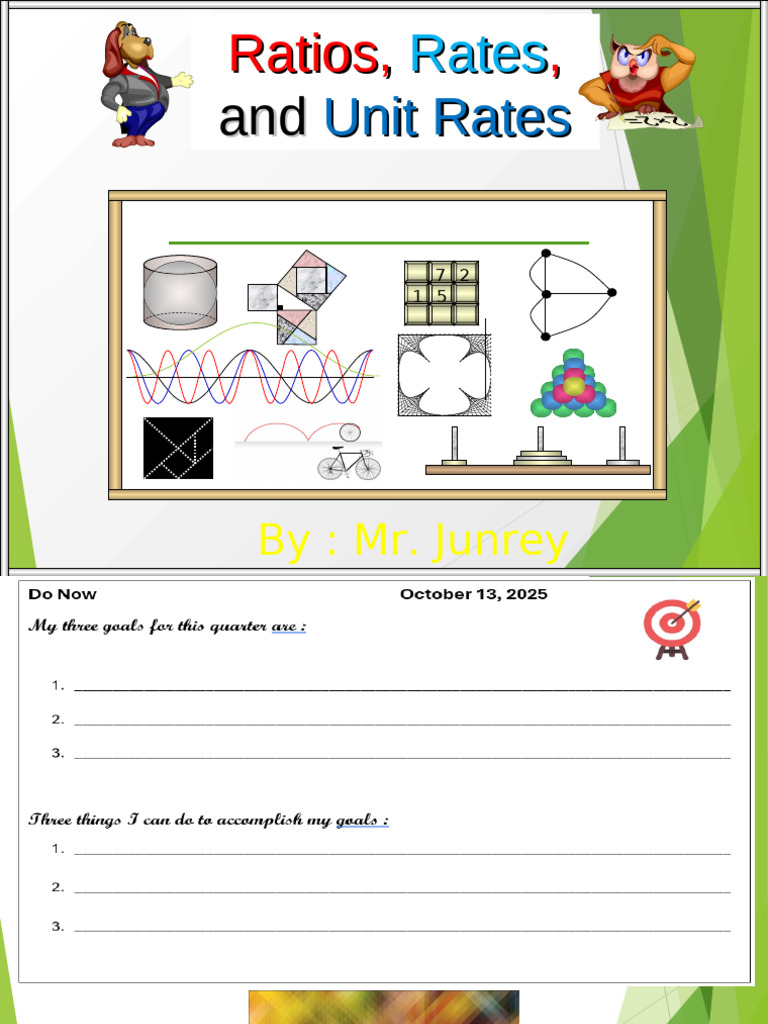 Q2-1 Ratio, Rates, and Unit Rates | PDF
