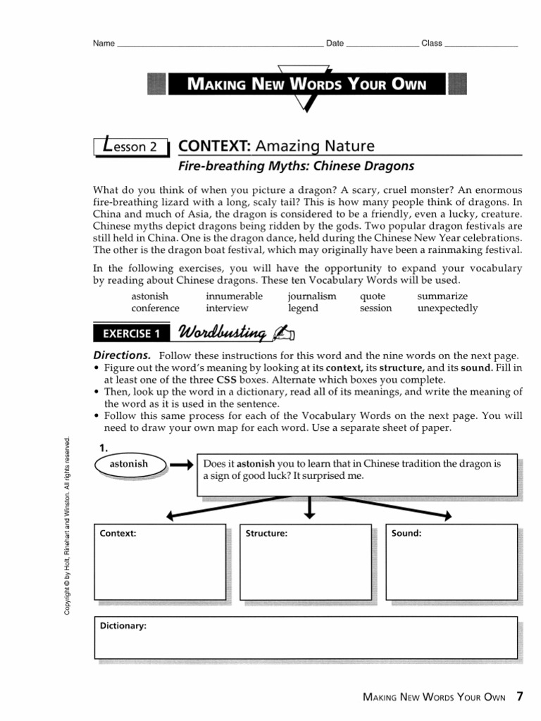 Vocabulary Workshop-Grade9 (1) 2 | PDF
