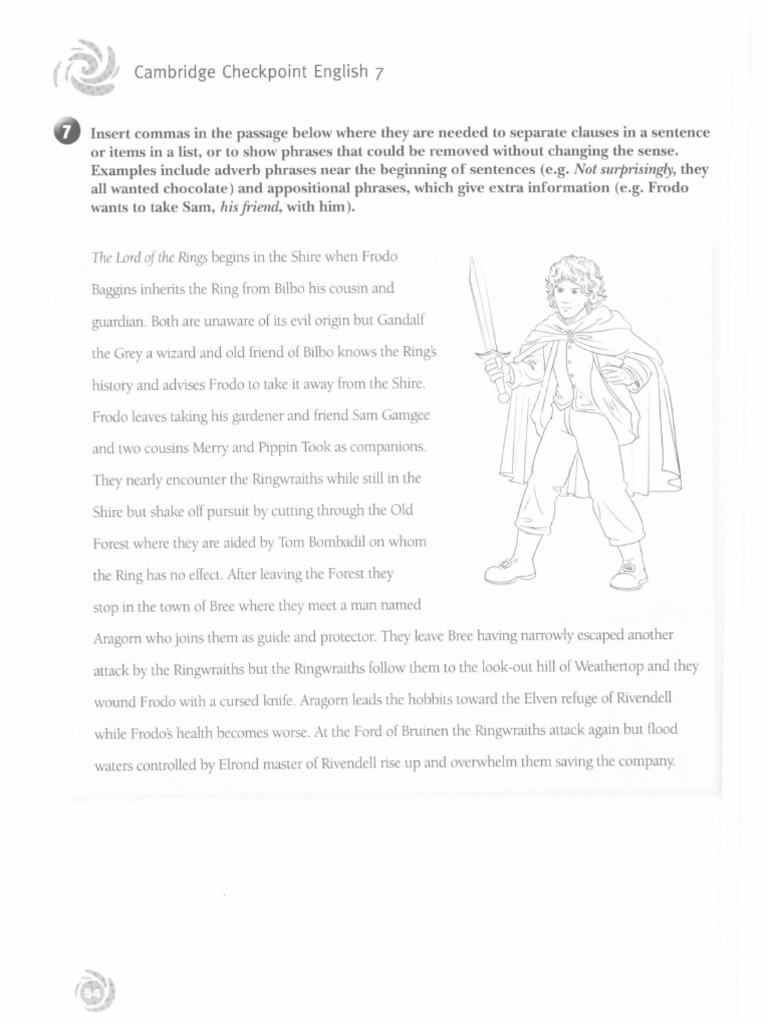 Cambridge Checkpoint English 7 Workbook | PDF