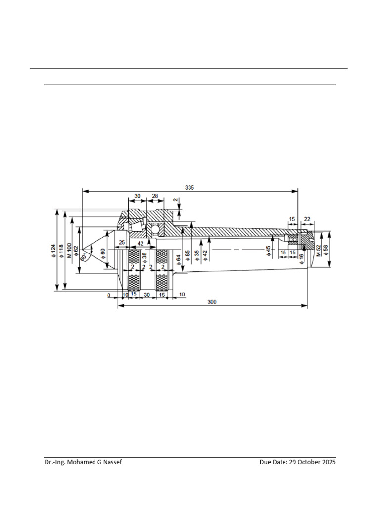 Assignment 3 Construction Drawing of A Revolving Center | PDF