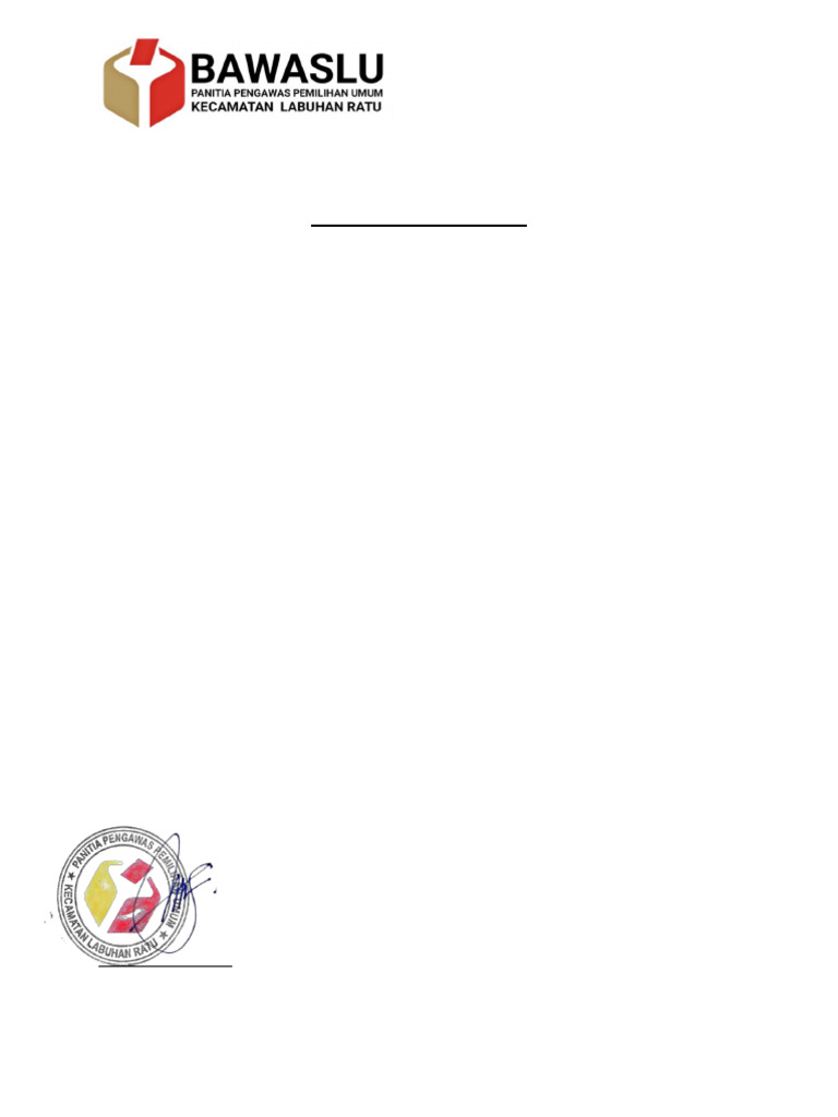 Template Surat Rekomendasi | PDF