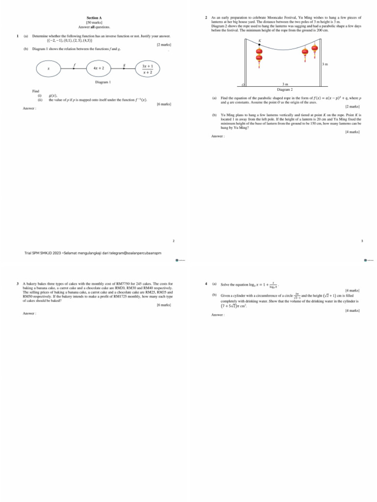 Trial Addmath SMKJD | PDF
