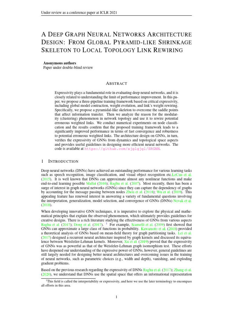 1079 A Deep Graph Neural Networks A | PDF | Deep Learning | Applied ...