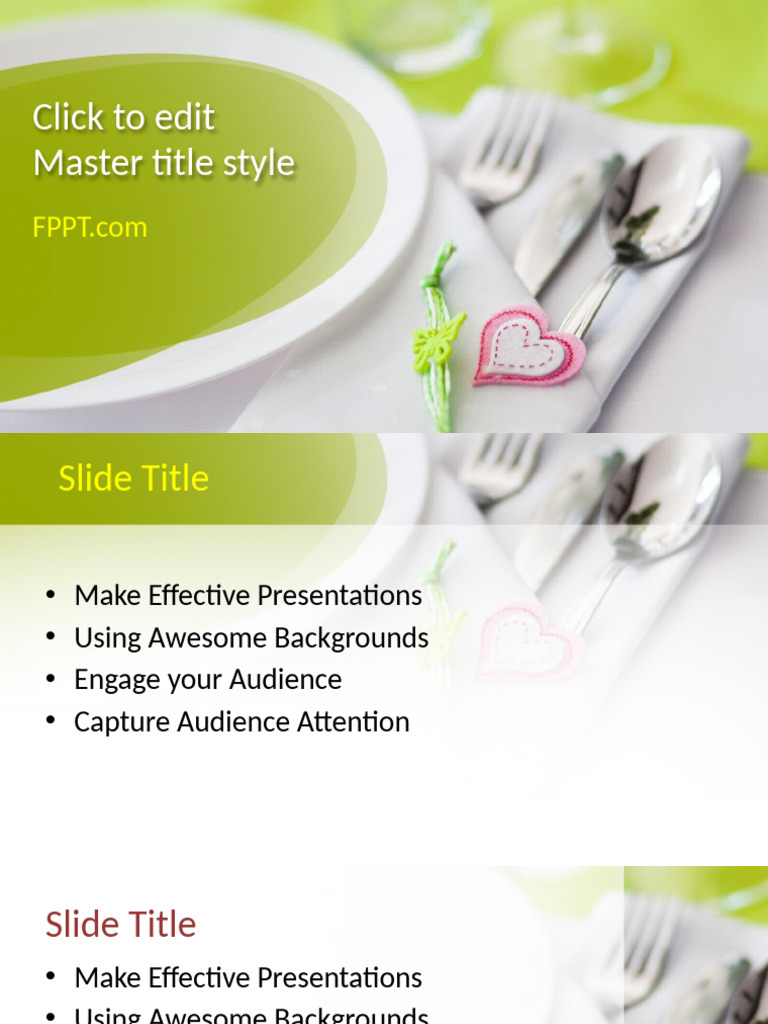 Table Setting Template 16x9 | PDF