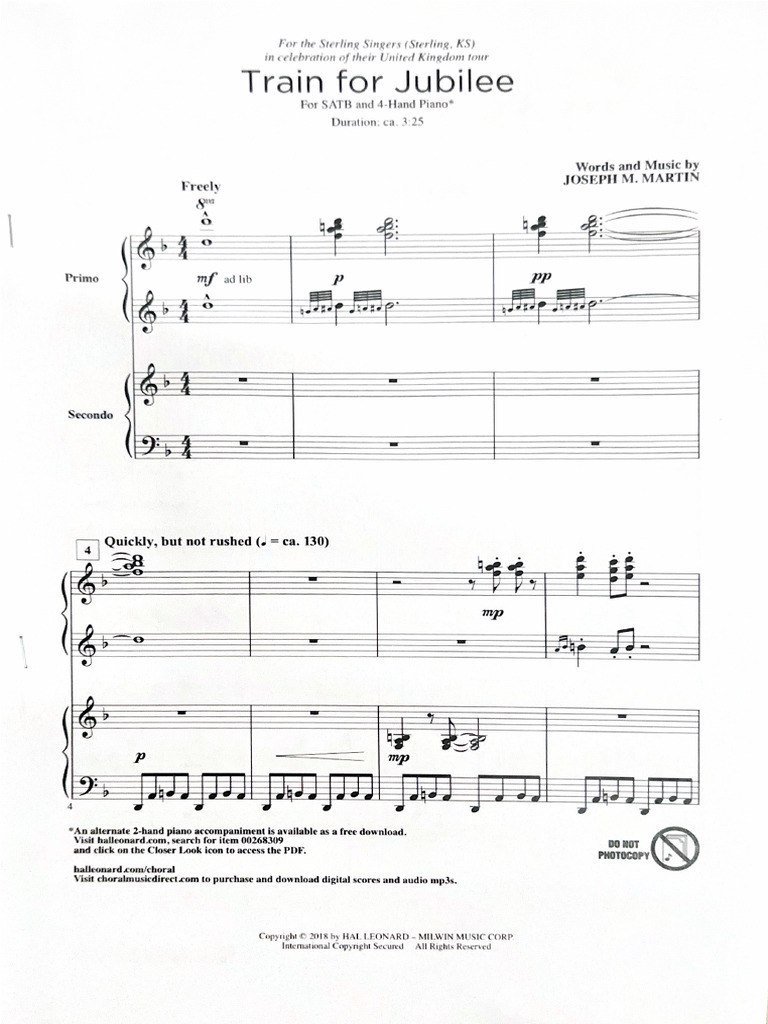 Train For Jubilee | PDF