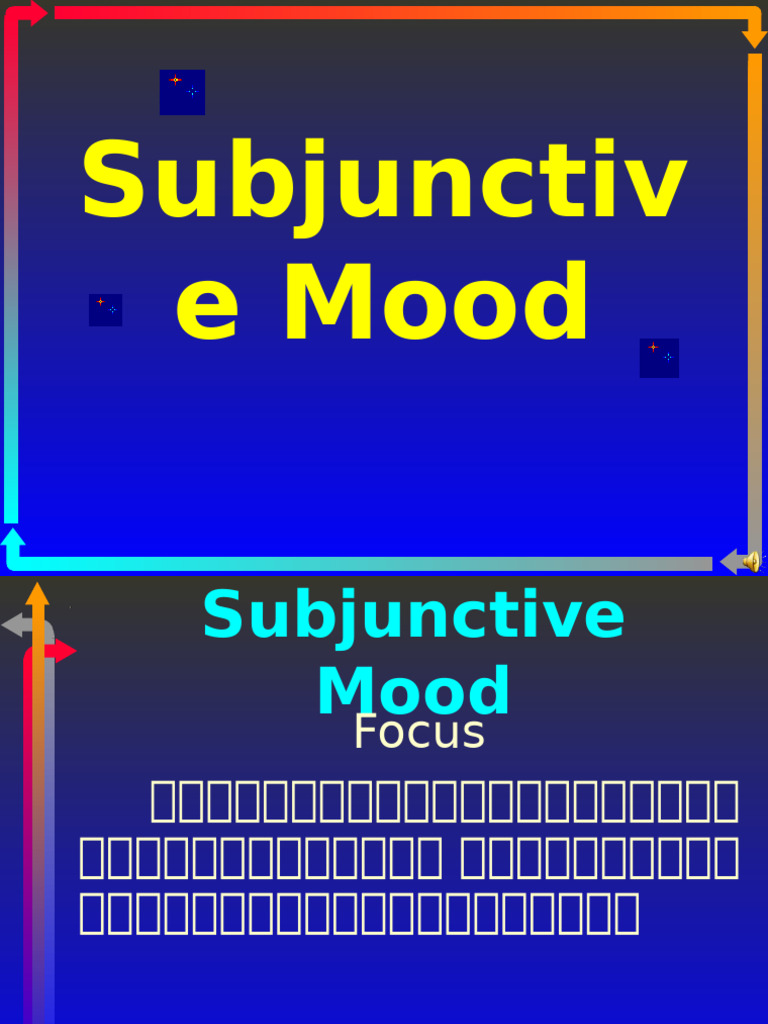 Understanding the Subjunctive Mood | PDF